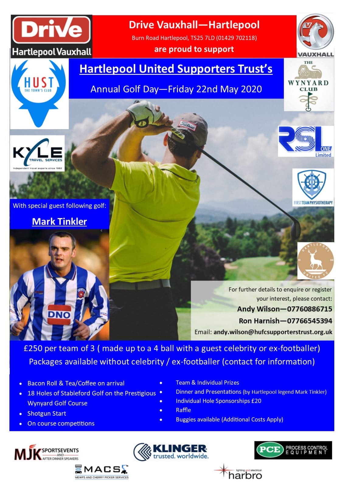 HUST Golf Day 2020 - Hartlepool Utd Supporters Trust